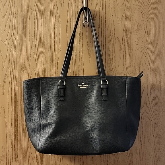kate spade | Bags | Kate Spade Jackson Street Black Pebbled Leather ...